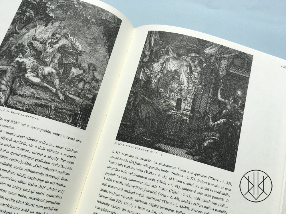 Michael Rentz fecit. Michael Jindřich Rentz, dvorní rytec hraběte ...