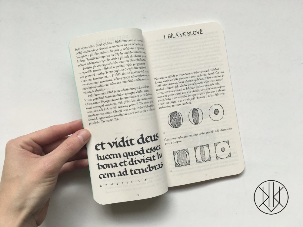 Tah. Teorie písma | Knihkupectví a umělecká galerie KAVKA